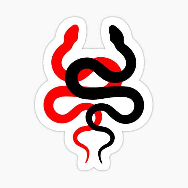 "Snakes" Sticker by Embrady | Redbubble