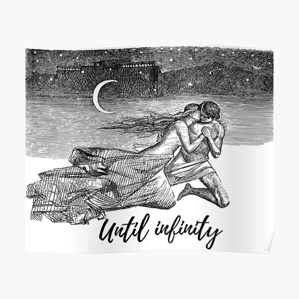 "Until infinity" Poster for Sale by WonderlandINC | Redbubble