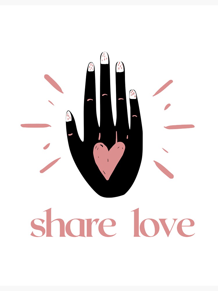 "Love rules" Sticker by Bigblockstuff77 | Redbubble