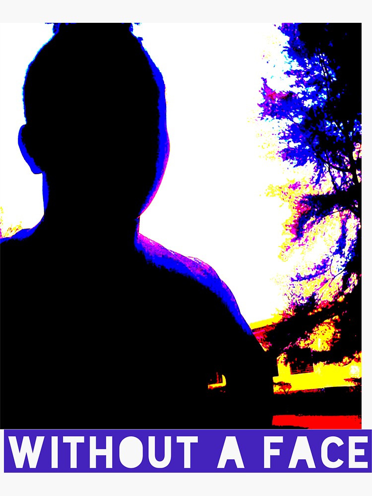 "Faceless" Sticker by Dozie1010 | Redbubble