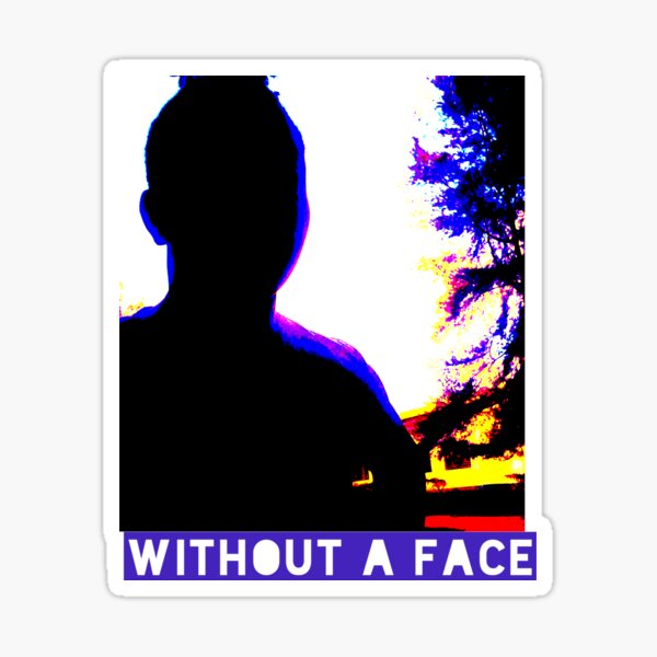 "Faceless" Sticker by Dozie1010 | Redbubble