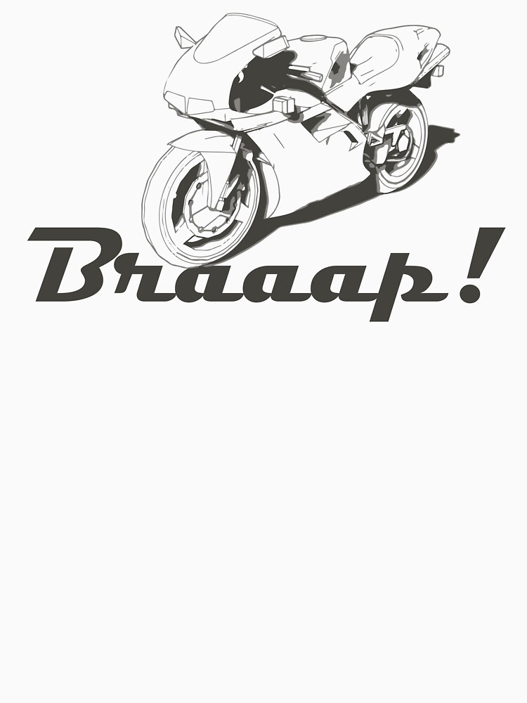 "Ducati Vintage Motorcycle 916 brap braap" T-shirt for Sale by ...