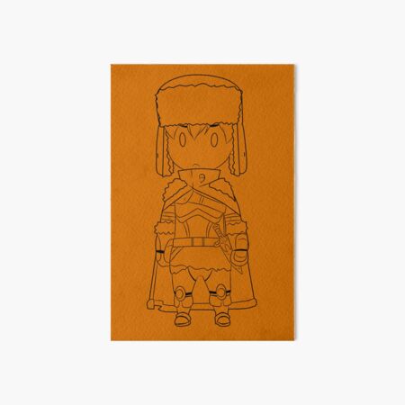 "CHIBI GRID OVERGEARED NEW" Art Board Print by CrysthTube | Redbubble