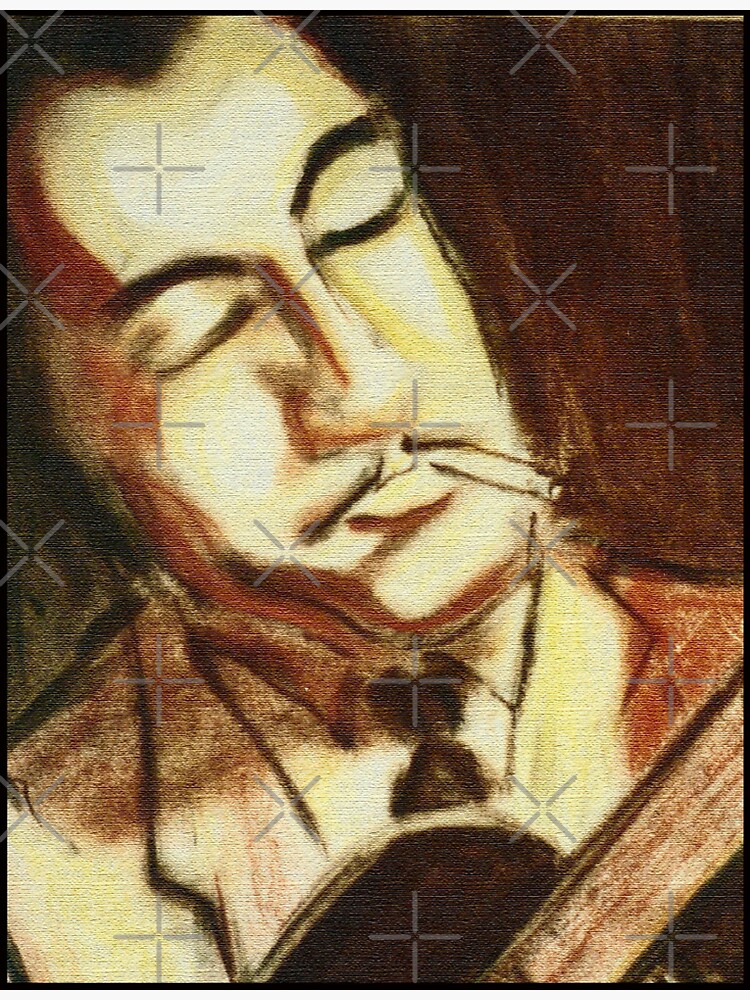 "Django Reinhardt. Original Artwork" Sticker for Sale by DForss | Redbubble