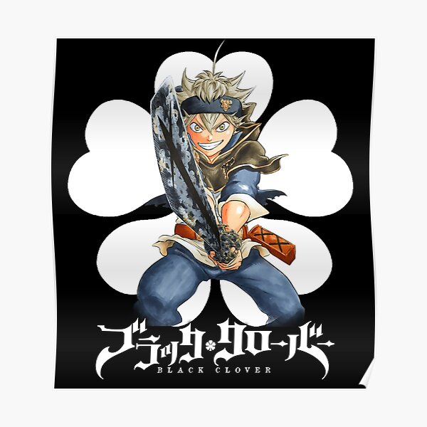 "Black Clover - Asta" Poster for Sale by DESERTHUNTER | Redbubble