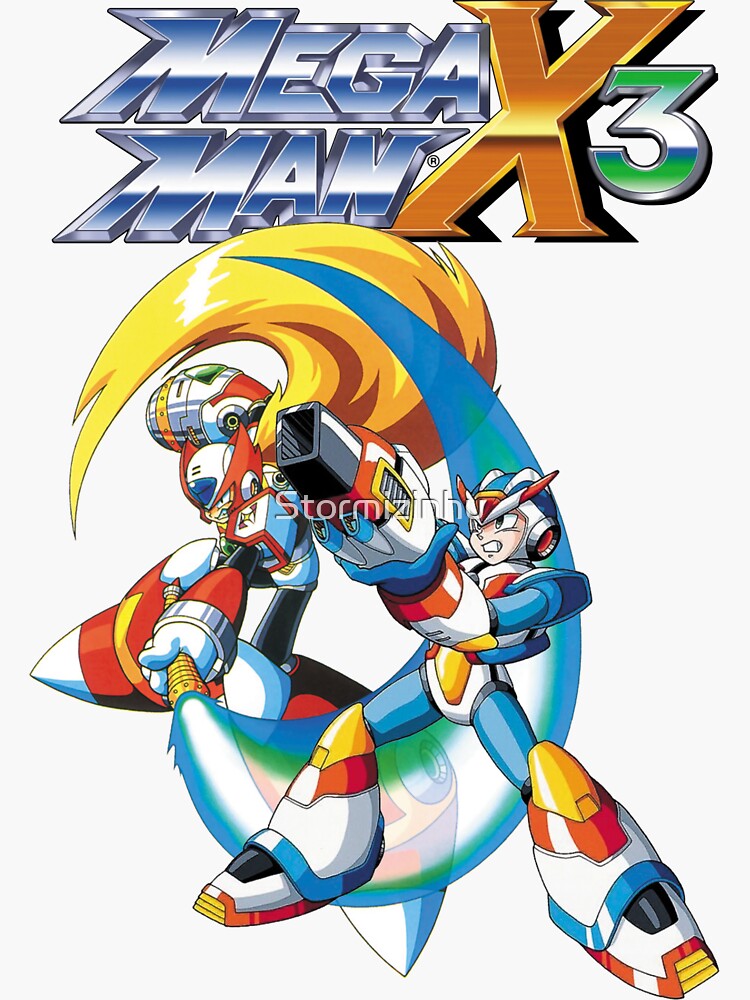 "Mega Man X3" Sticker by Stormizinhu | Redbubble