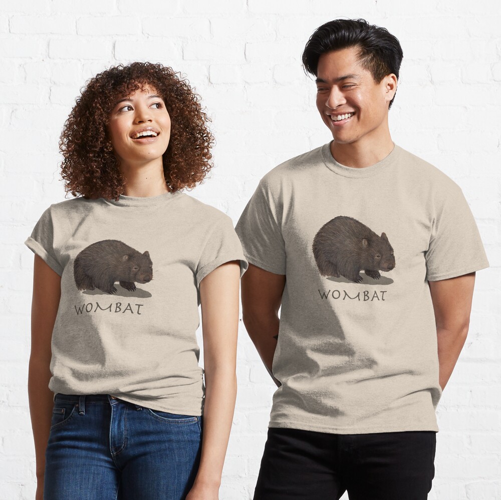 "Wombat" Essential T-Shirt for Sale by angieschlauch | Redbubble