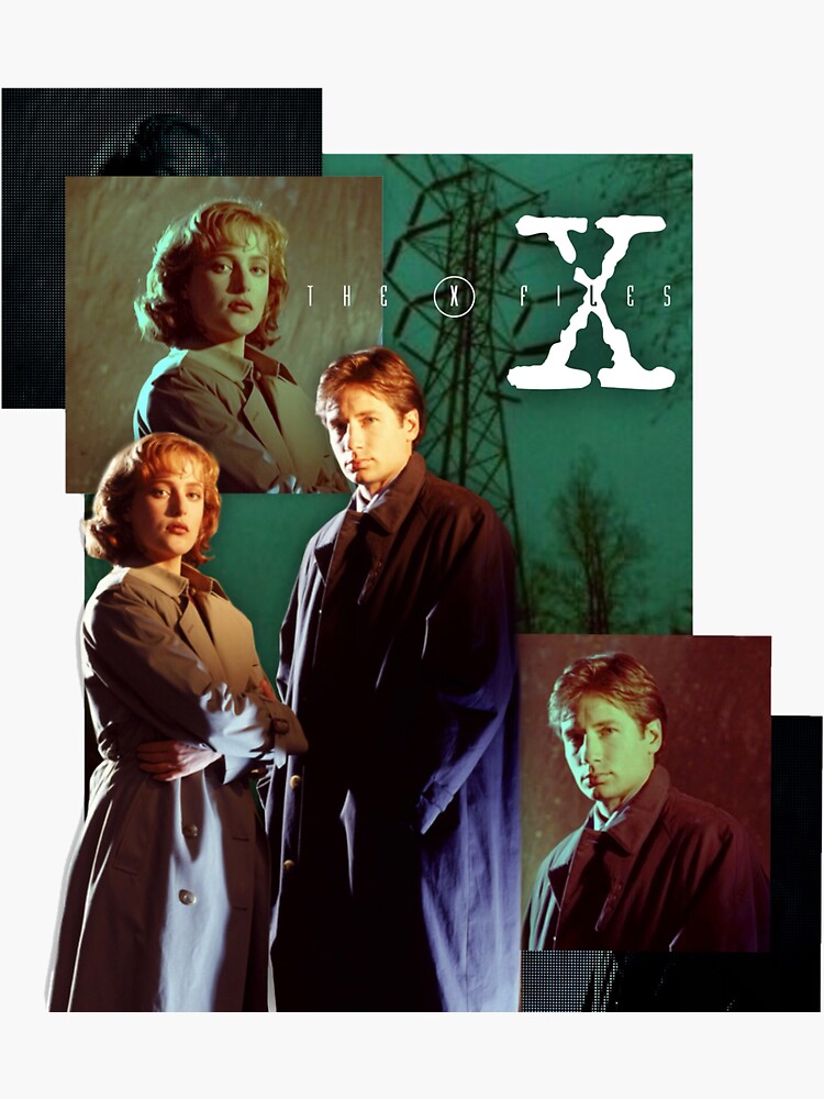 "the x-files" Sticker by mulderscullys | Redbubble