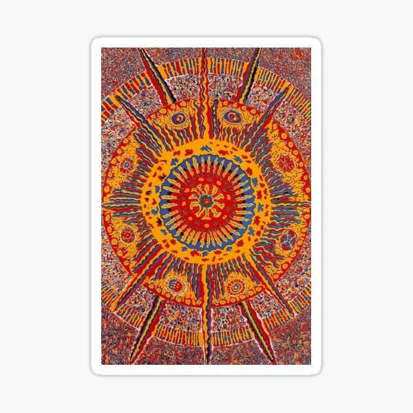"The Holy Sun of Incas" Sticker for Sale by JeffreyBlissi | Redbubble