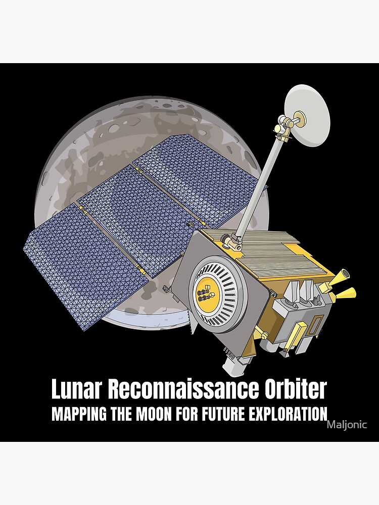 "Lunar Reconnaissance Orbiter Moon LRO Mapping Robotic Spacecraft Gift ...