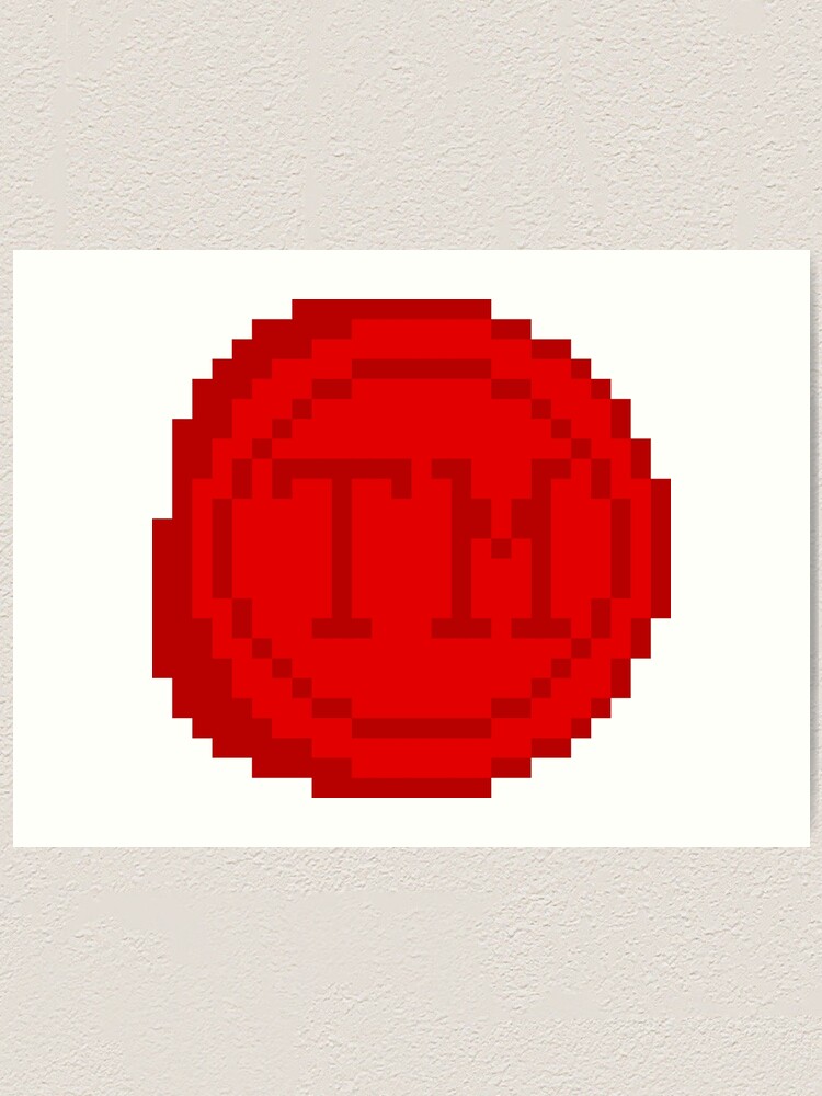 "Pixel Art Taskmaster Logo" Art Print by 8-BitBrookes | Redbubble