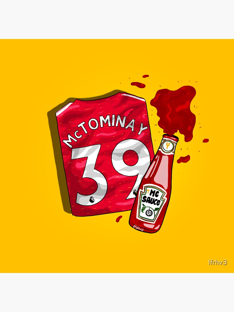 "Scott McTominay - McSauce - Manchester United" Sticker for Sale by ...
