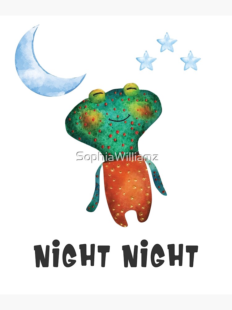 "Goodnight - sleeping turtles - stars - moon - night night ...