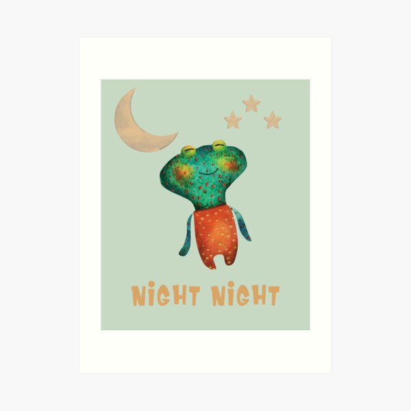 "Goodnight - sleeping turtles - stars - moon - night night - succulent ...
