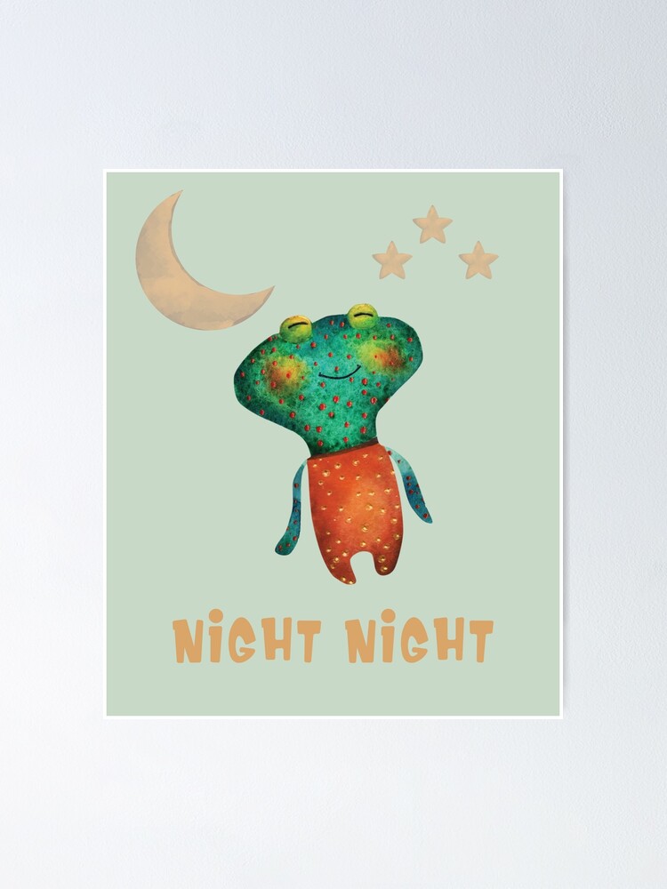"Goodnight - sleeping turtles - stars - moon - night night - succulent ...