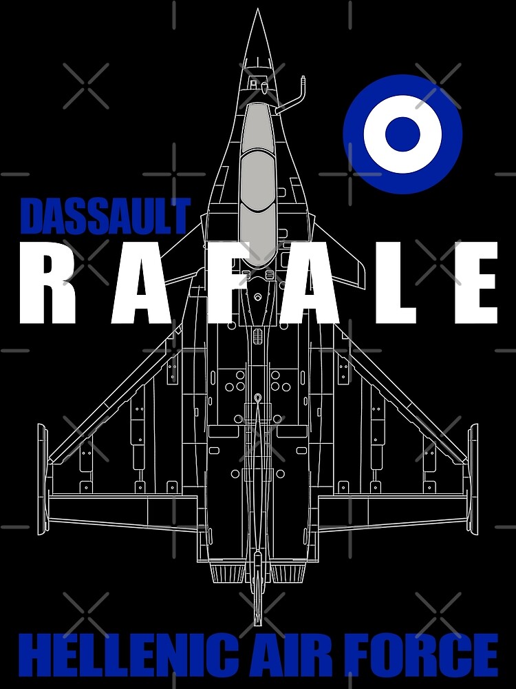 "Dassault Rafale Hellenic Air Force" Art Print for Sale by ...