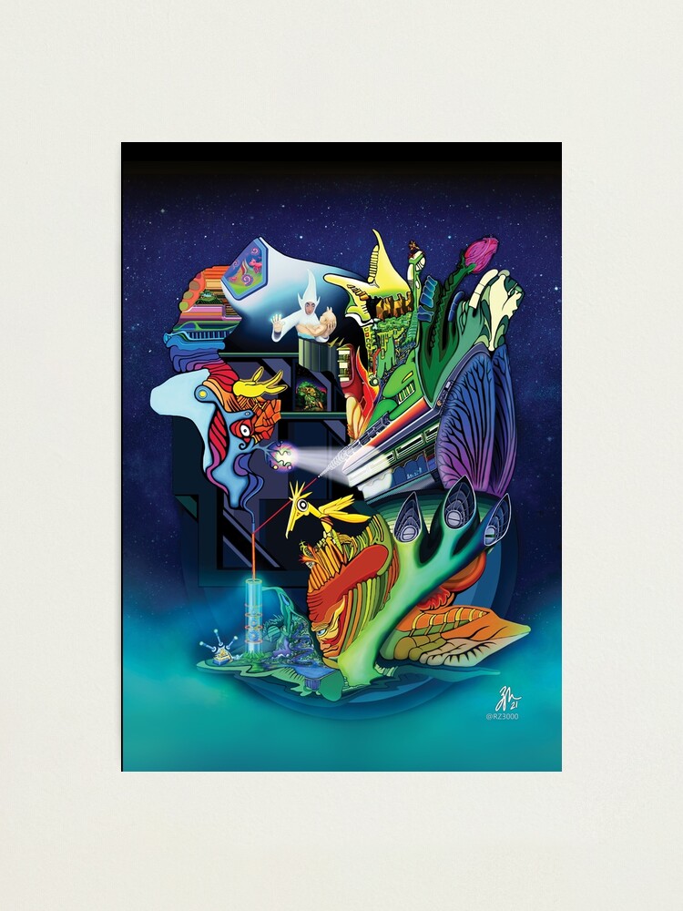 "Multidimensional Surreal Art Character Design Space and Sci-Fi ZS012 ...