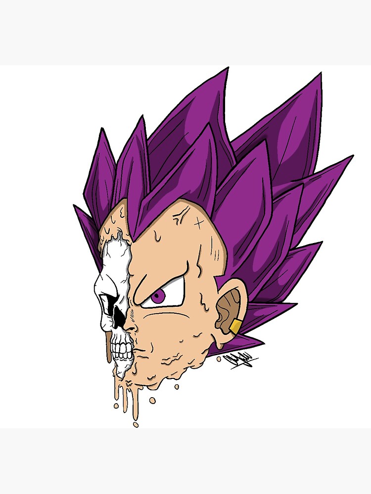 "Ultra Ego Vegeta " Sticker for Sale by Beauxnilla | Redbubble