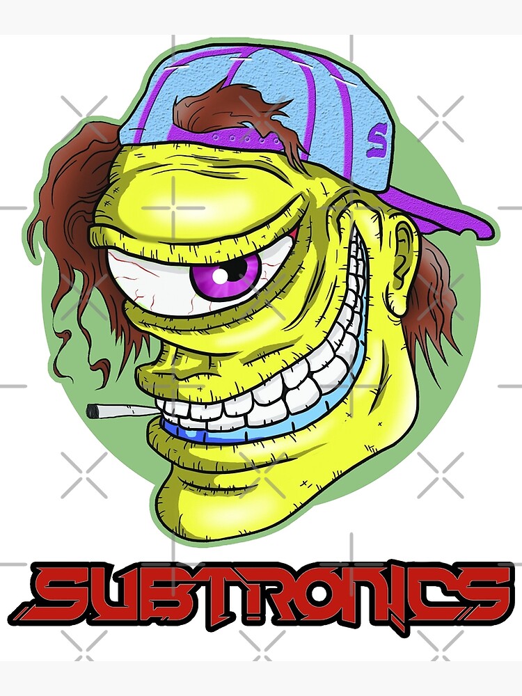 "Subtronics" Poster for Sale by nonahorn | Redbubble
