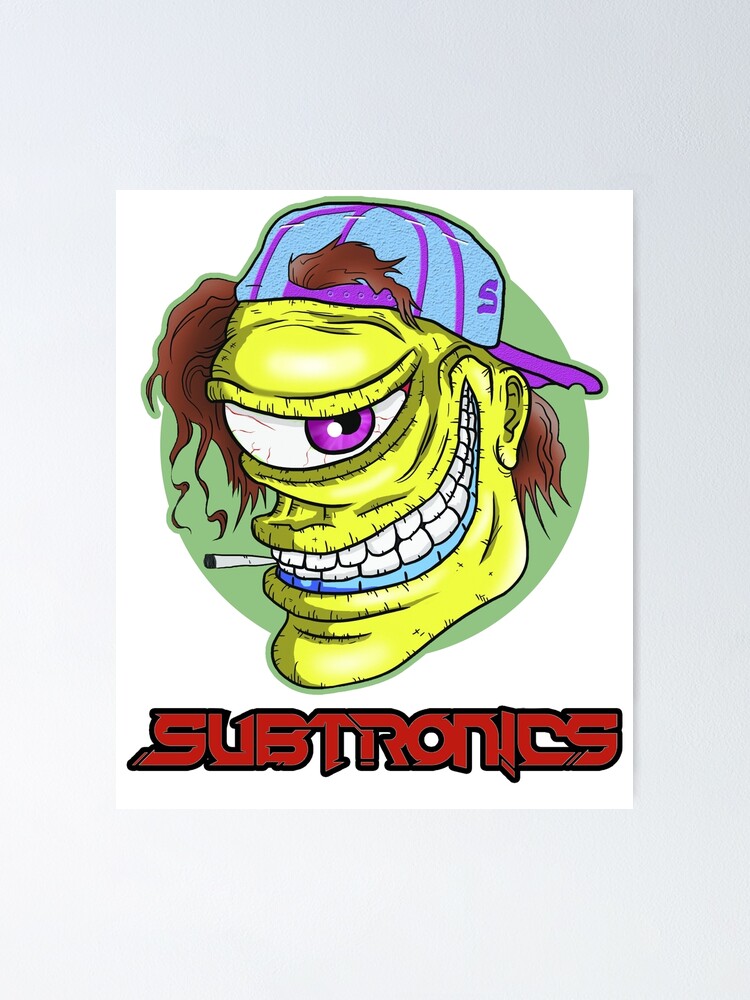"Subtronics" Poster for Sale by nonahorn | Redbubble