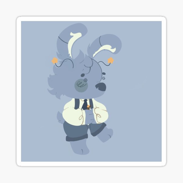 "Toby the arson bunny" Sticker by SticksTikTok | Redbubble