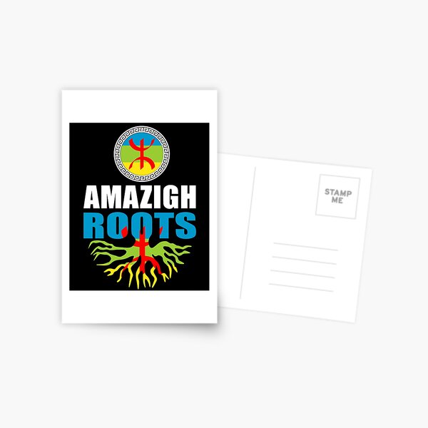 "Amazigh Flag,Flag of amazigh,kabyle amazigh berber." Postcard by ...