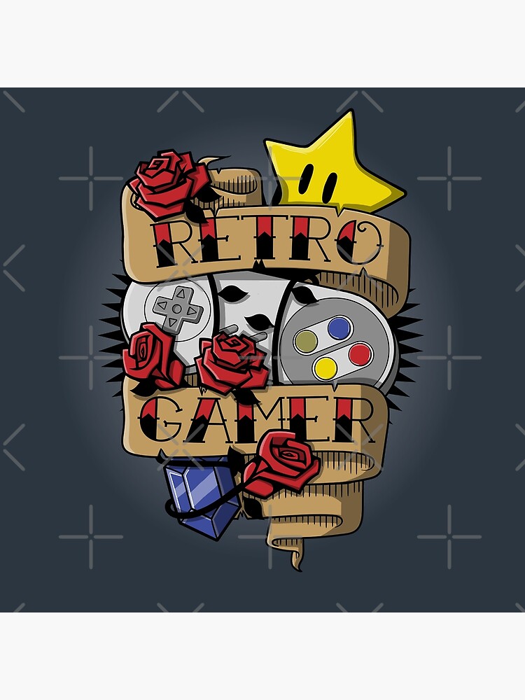 "Super Retro Gamer" Poster for Sale by Caldofran | Redbubble