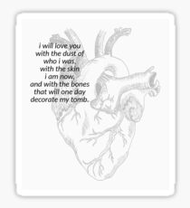 Poetry: Stickers | Redbubble