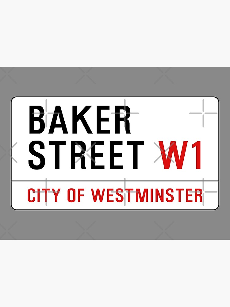 "Baker Street Sign – 221B, Sherlock" Art Print by fandemonium | Redbubble
