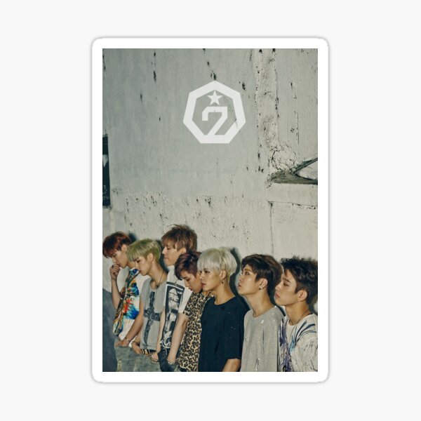 "GOT 7 poster 4" Sticker for Sale by yeongwonhikpop | Redbubble