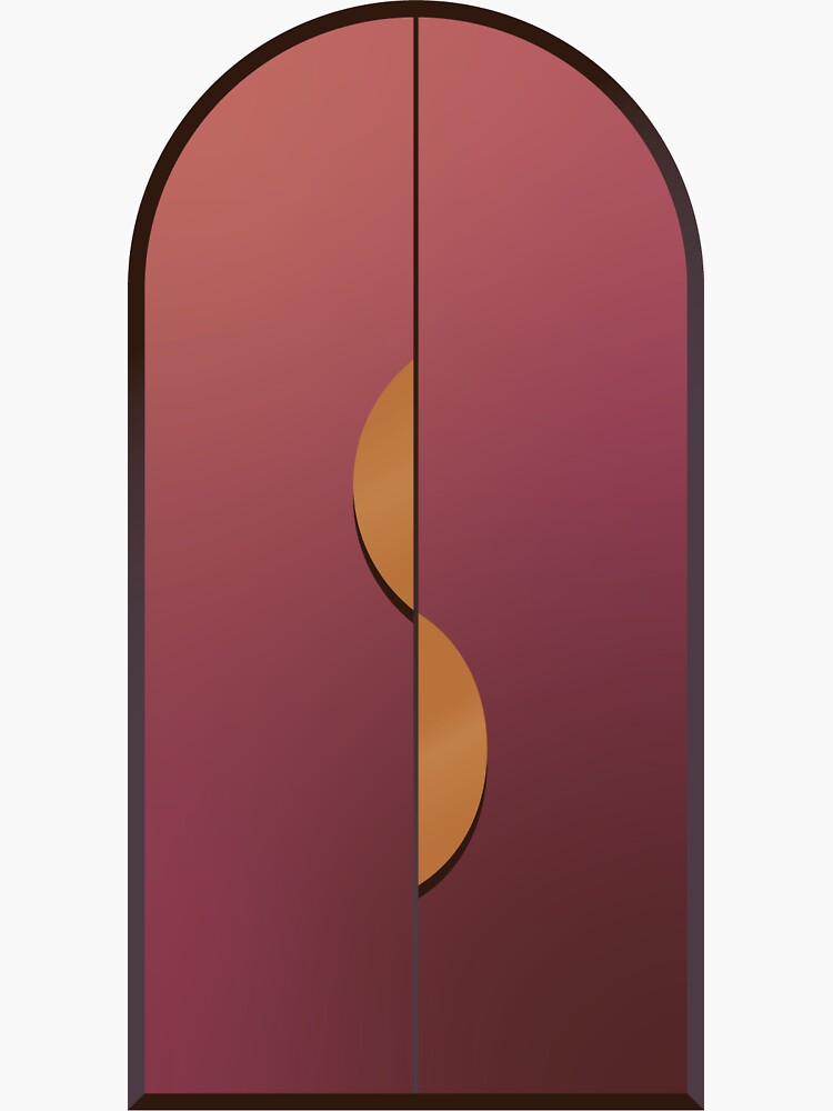 "Infinity Train Door" Sticker for Sale by IMODer | Redbubble