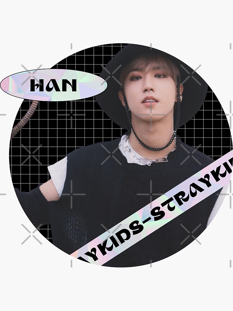 "HAN - STRAY KIDS" Sticker for Sale by franzt68 | Redbubble