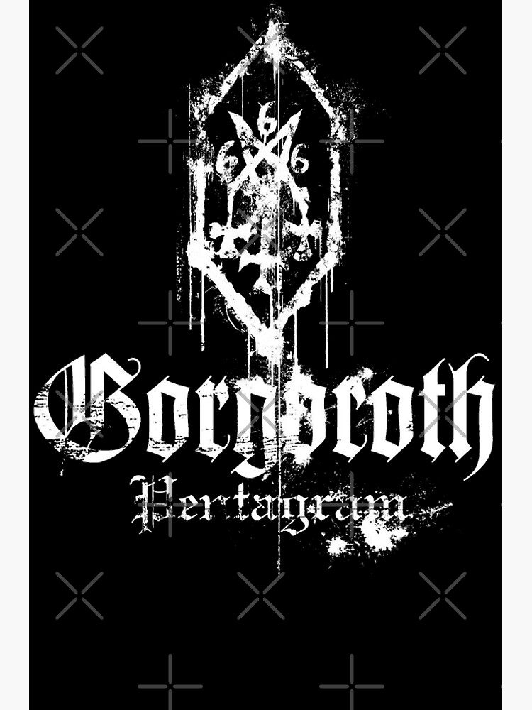 "Gorgoroth - Pentagram" Poster for Sale by darkestmetal | Redbubble