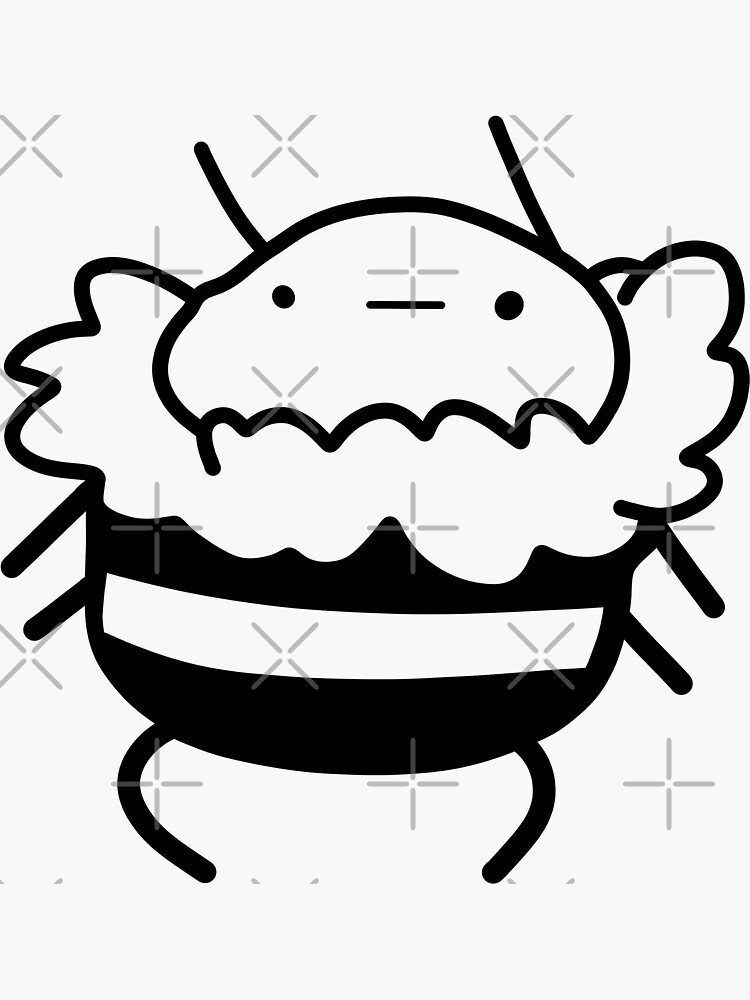 "Imma Bee" Sticker for Sale by Bluezorel | Redbubble