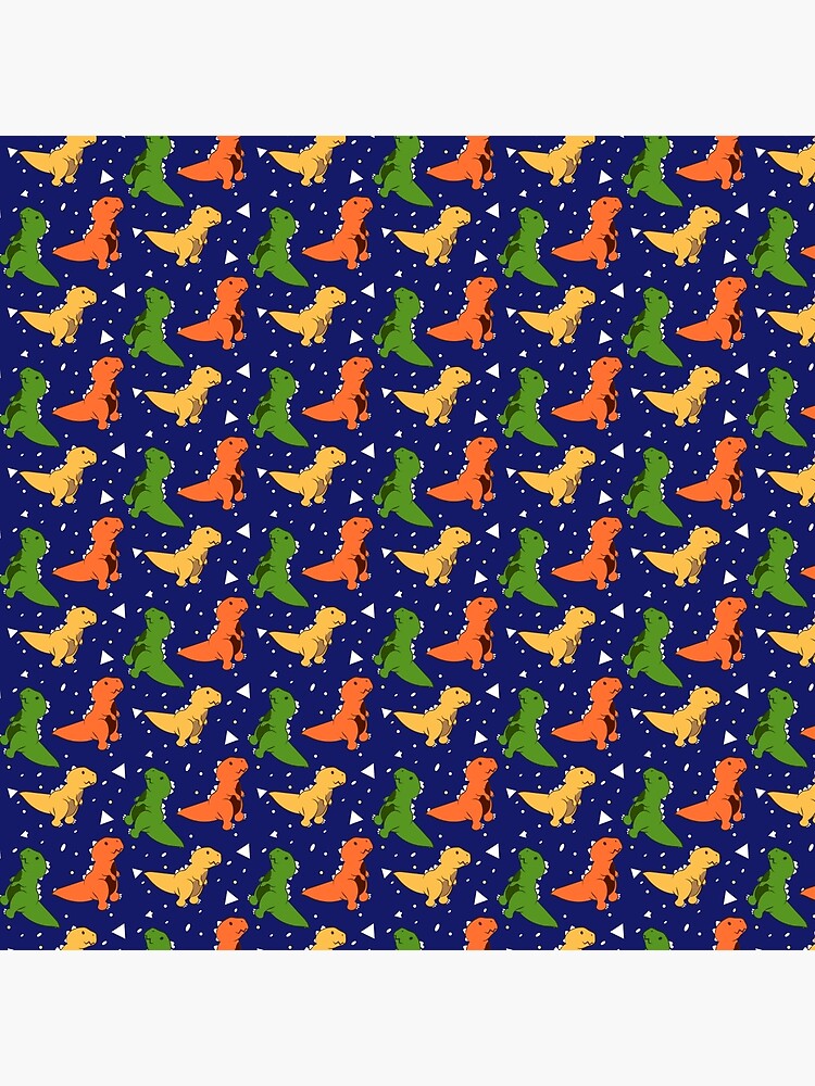 "DINO T REX PATTERN DECOR " Poster for Sale by FRKI-DIDI | Redbubble