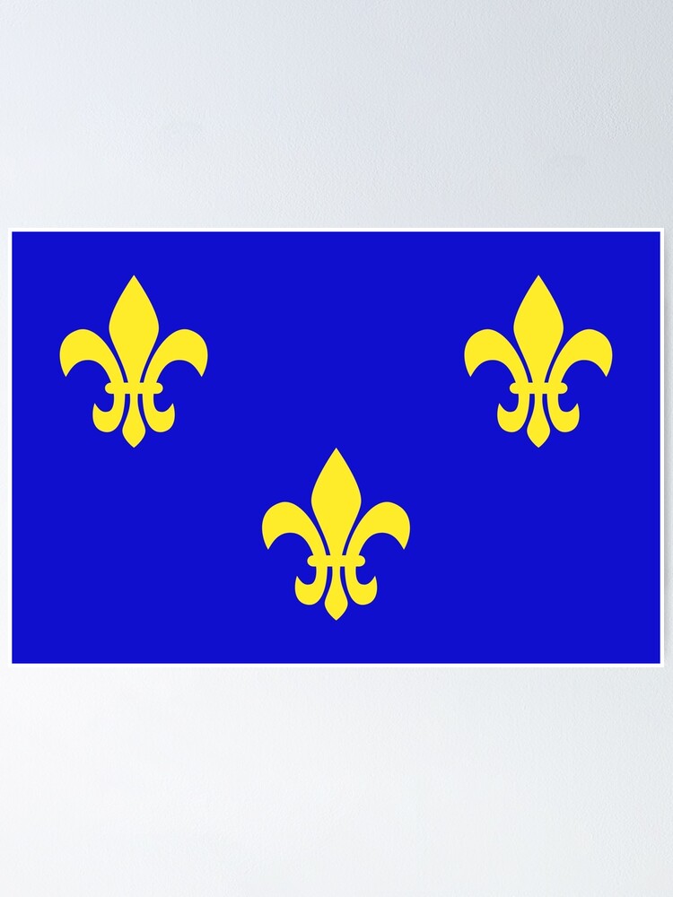 "New France Flag" Poster for Sale by Freihalt | Redbubble