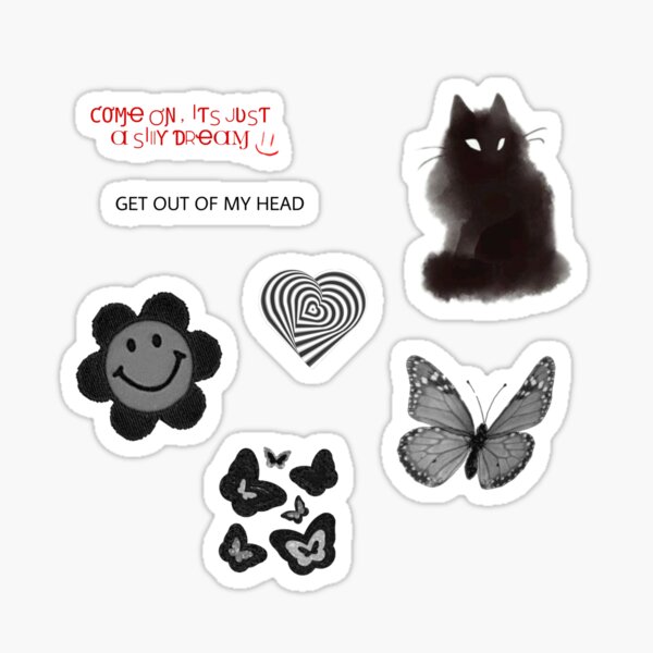 "night core sticker pack" Sticker for Sale by 0xonlythebravex | Redbubble