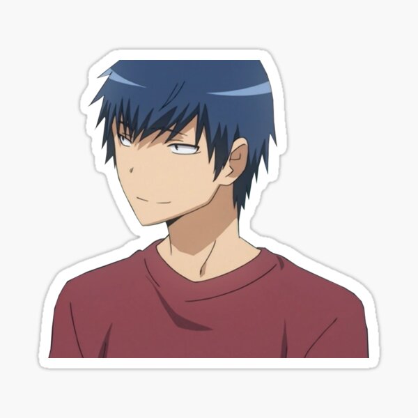 "Ryuuji Takasu (Toradora!)" Sticker for Sale by kawaiicrossing | Redbubble