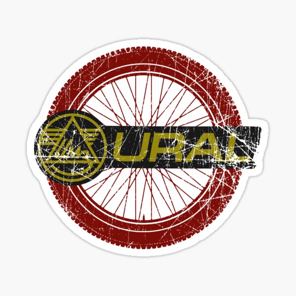 "Vintage Ural" Sticker for Sale by Centuryvault | Redbubble