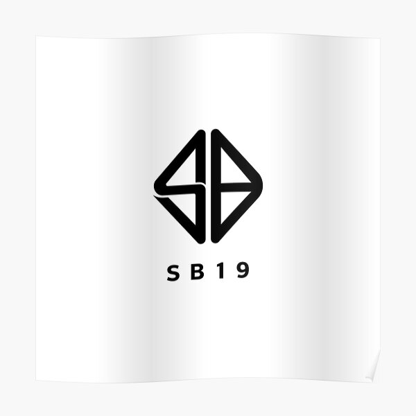 "SB19 Logo" Poster by Stevemercer | Redbubble