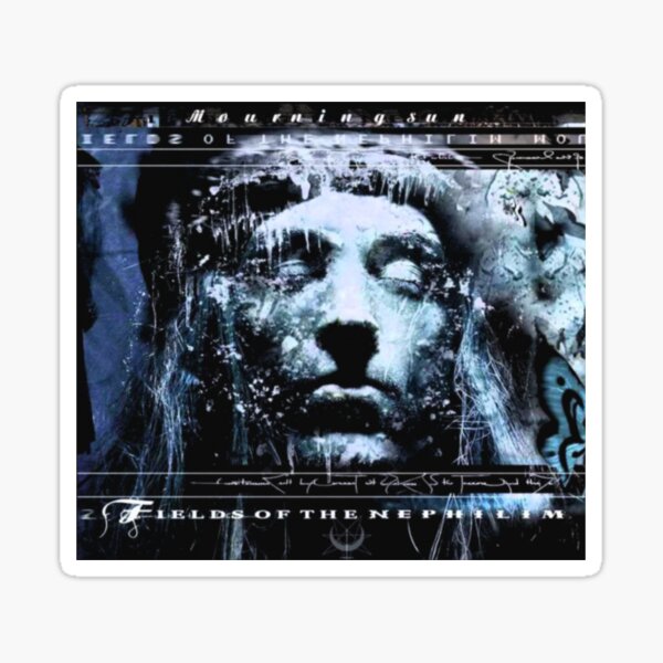 "FIELDS OF THE NEPHILIM" Sticker by brianmylee | Redbubble