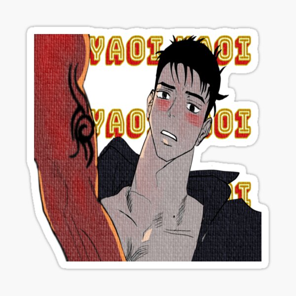 "Yaoi - semantic error" Sticker for Sale by Frikitown | Redbubble