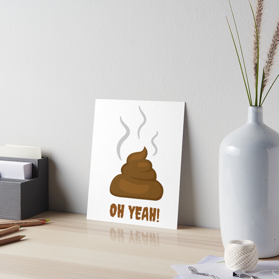 "Popular Poop Logo" Art Board Print by alexsnex | Redbubble