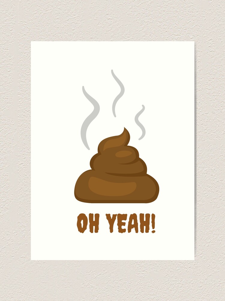 "Popular Poop Logo" Art Print for Sale by alexsnex | Redbubble