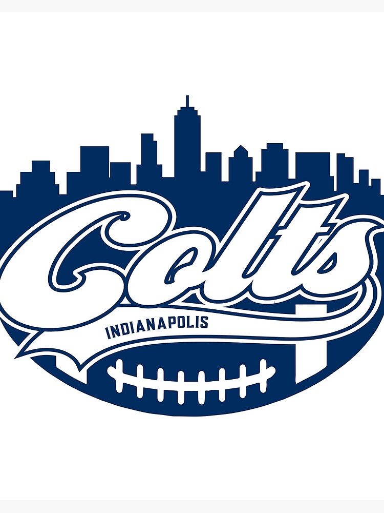 "Colts - Colts Football - Colts Skyline" Art Board Print for Sale by ...