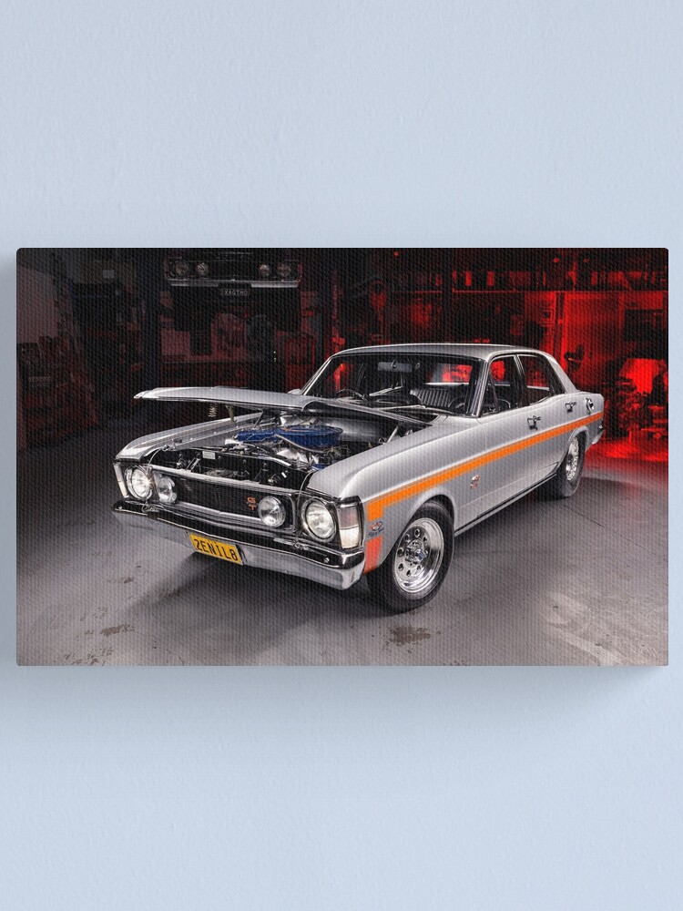 "Jason Mansweto's Ford XY Falcon" Canvas Print for Sale by HoskingInd ...