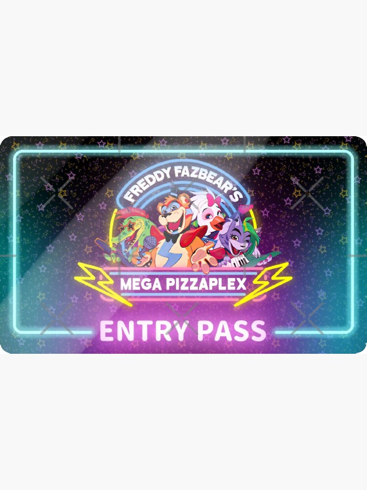 "fnaf entry pass" Photographic Print for Sale by moonlit-art | Redbubble