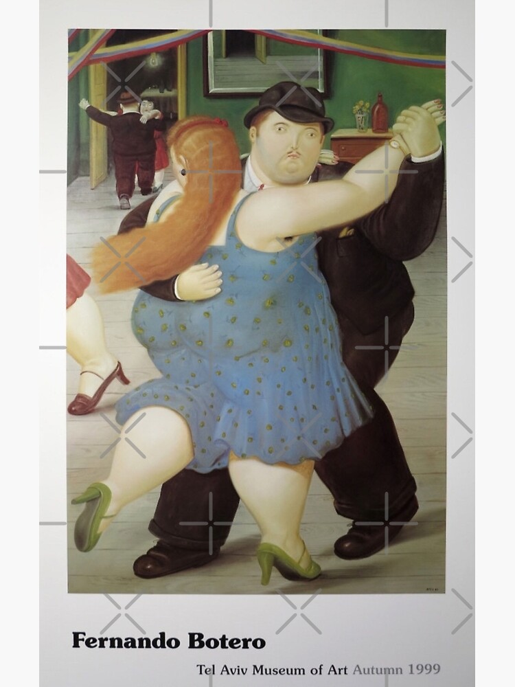 Fernando Botero Dancers Premium Matte Vertical Poster sold by ...
