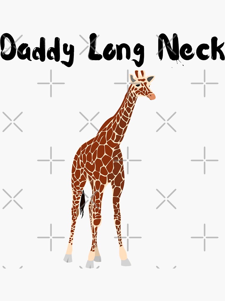 "Daddy Long Neck Red Version" Sticker by SbMb2000 | Redbubble