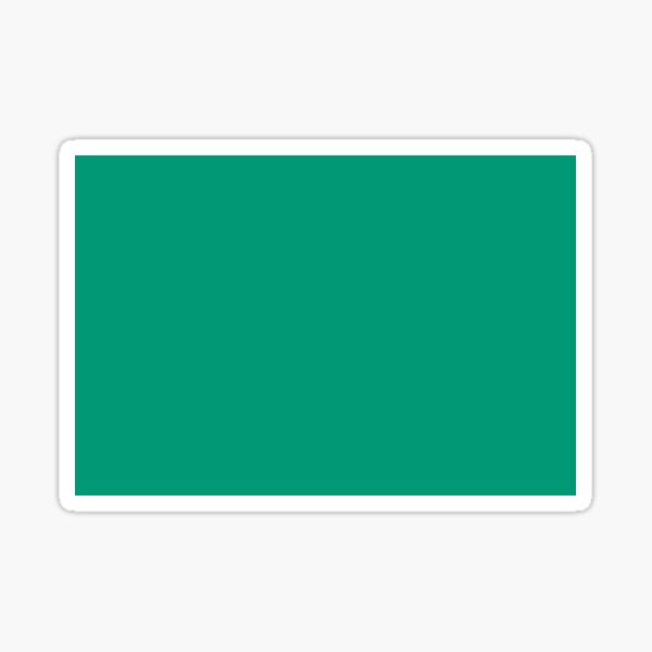 "Emerald Green" Sticker by Clestelia | Redbubble